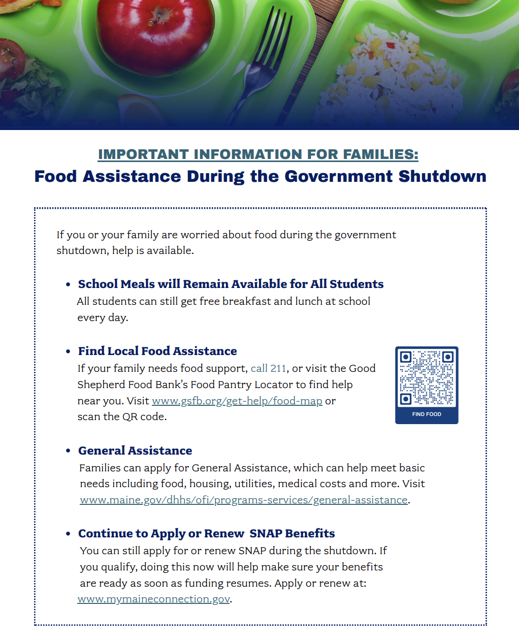 Lunch Menus – MSAD15